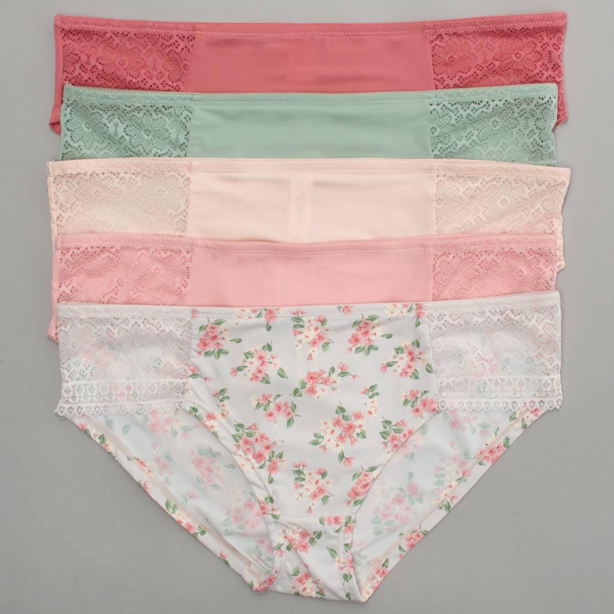 Click here for Womens Laura  Ashley(R) 5pk Lace Bikini Panties -... prices