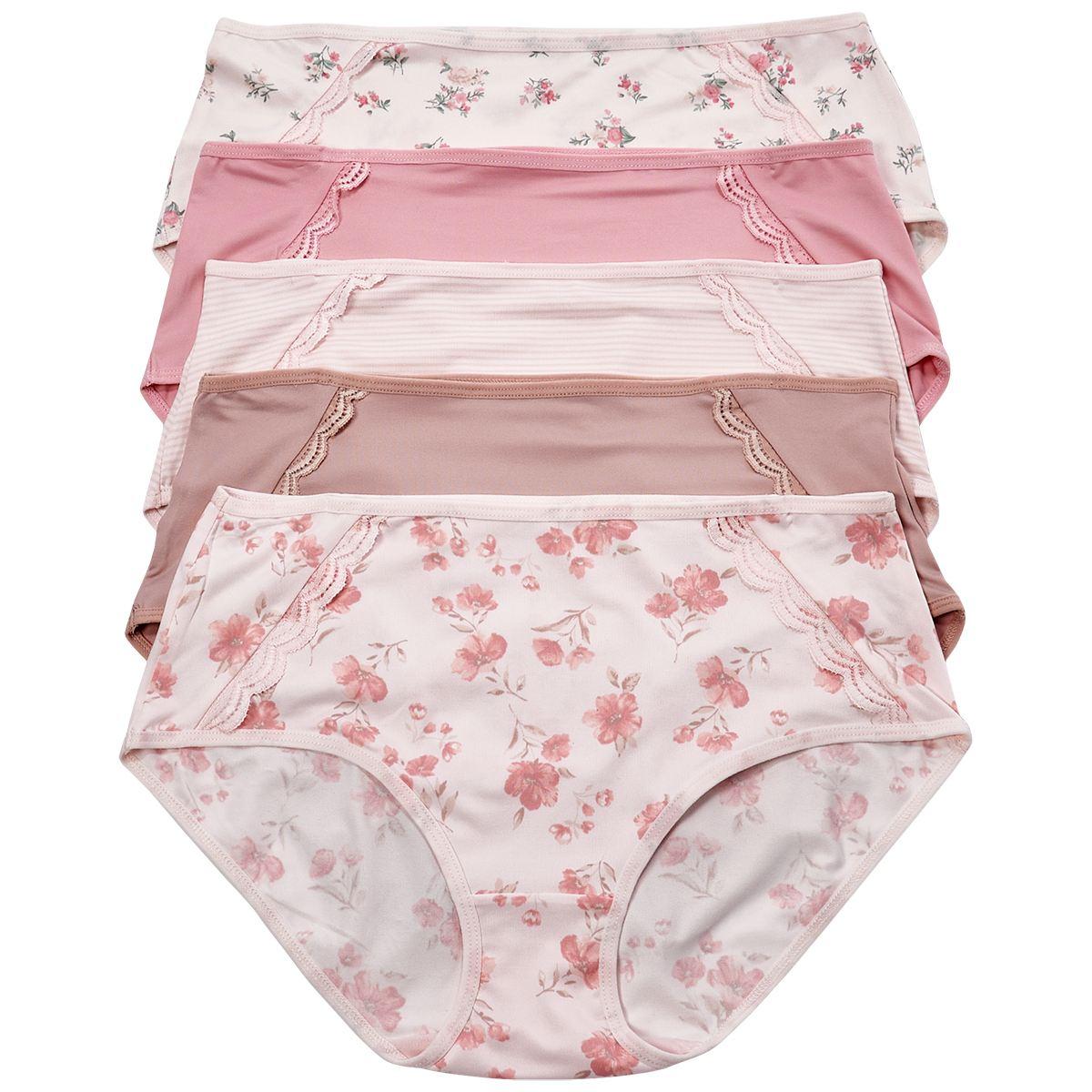 Click here for Womens Laura Ashley(R) 5pk. Brief Panties - LS7684... prices
