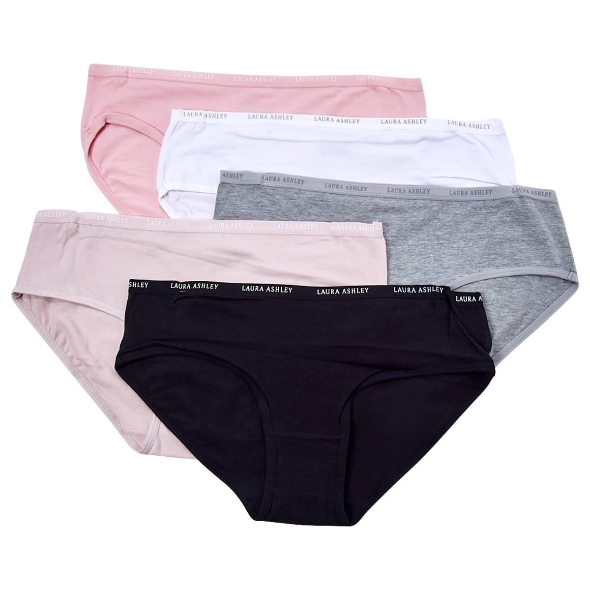 Click here for Womens Laura Ashley(R) 5pk. Cotton Bikini Panties... prices