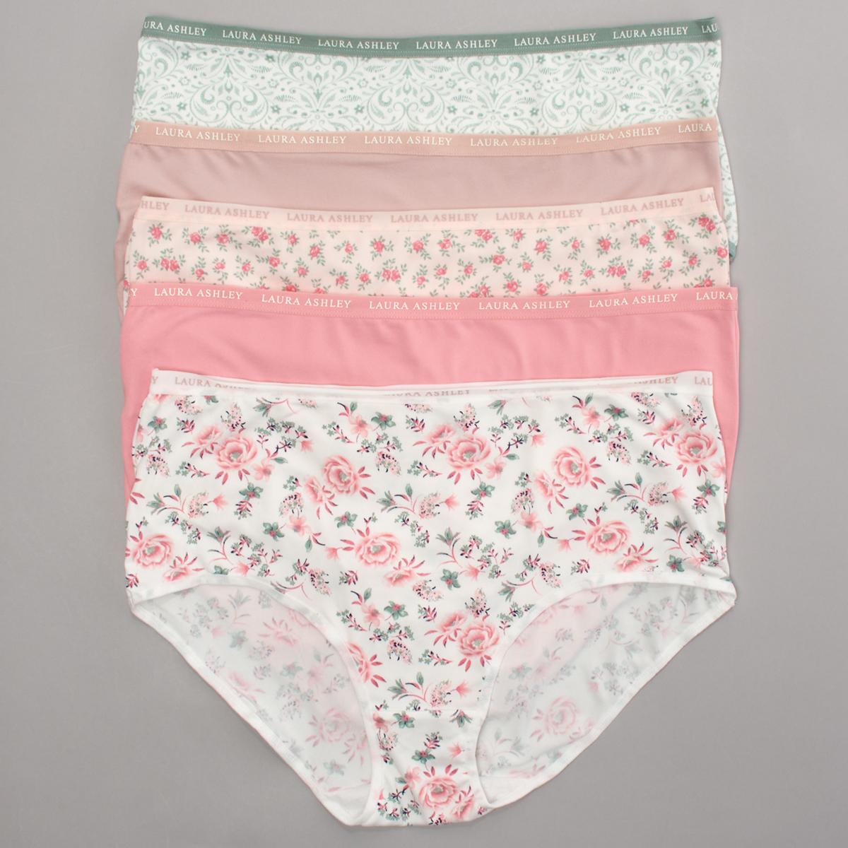 Click here for Plus Size Laura Ashley 5pk. Brushed Micro Briefs -... prices