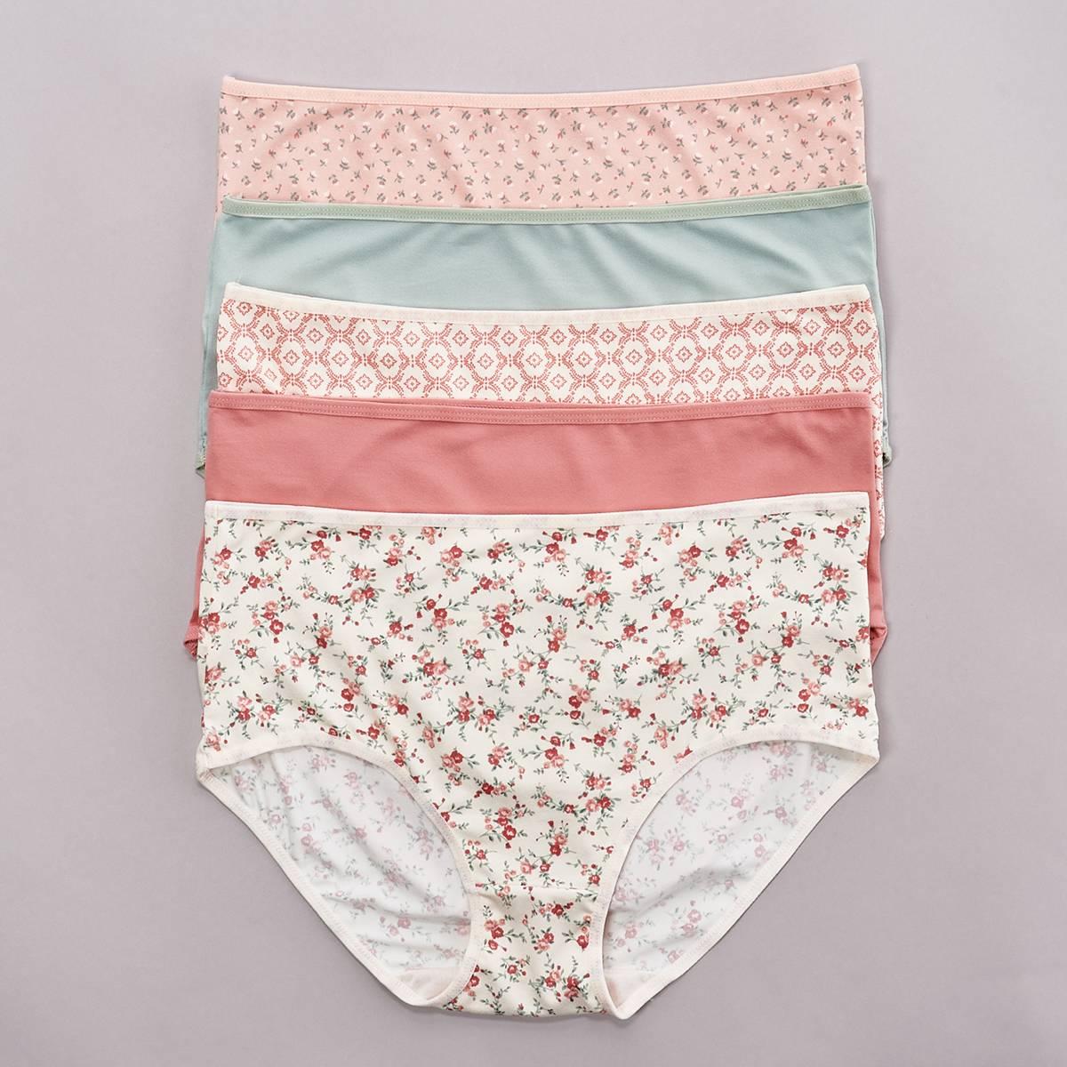 Click here for Plus Size Laura Ashley(R) Brushed Micro Brief Pant... prices