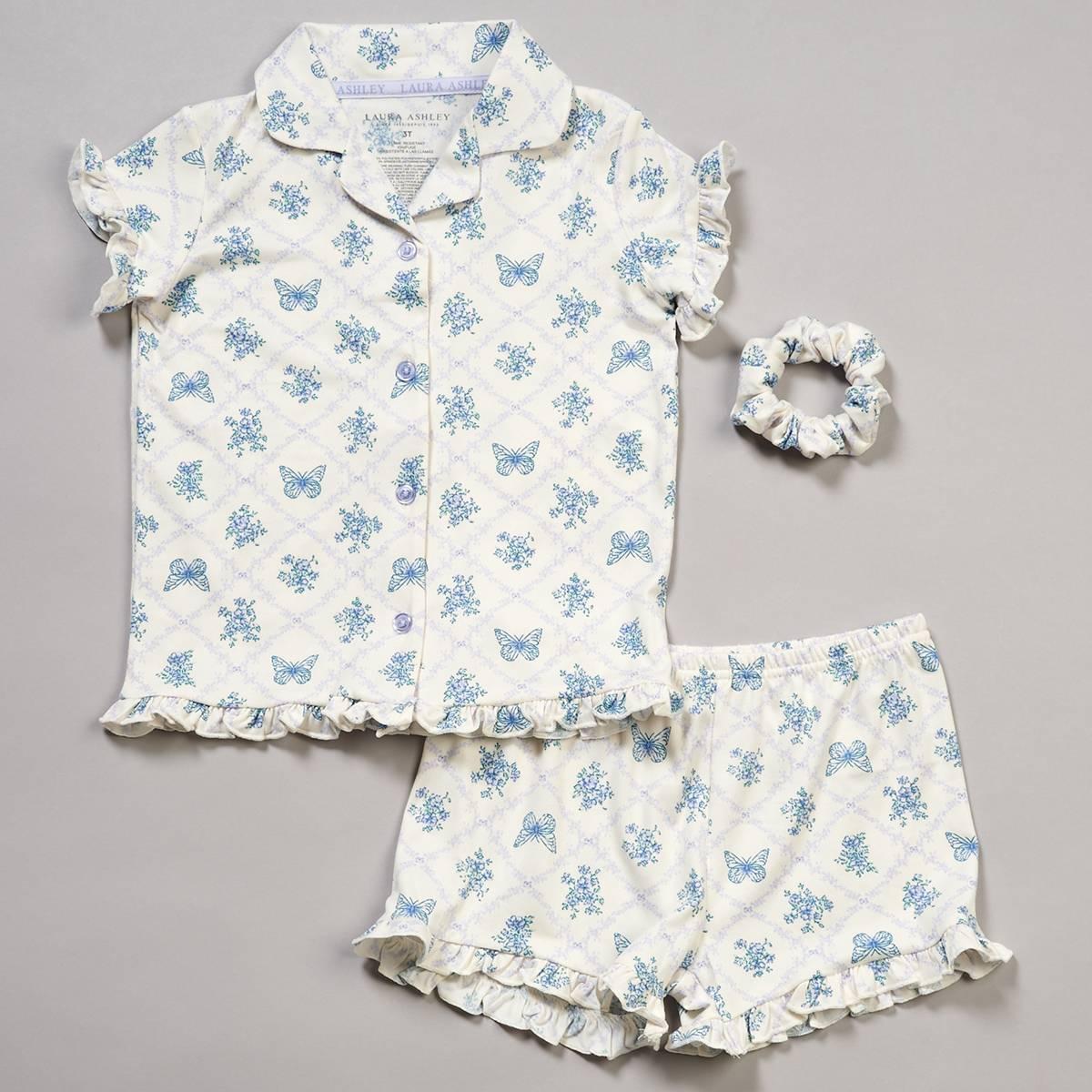 Click here for Toddler Girl Laura Ashley 3pc. Butterfly Lattice P... prices