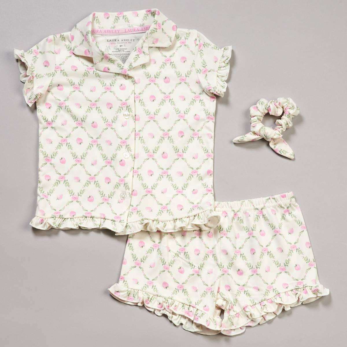 Click here for Toddler Girl Laura Ashley 3pc. Strawberry Lattice... prices