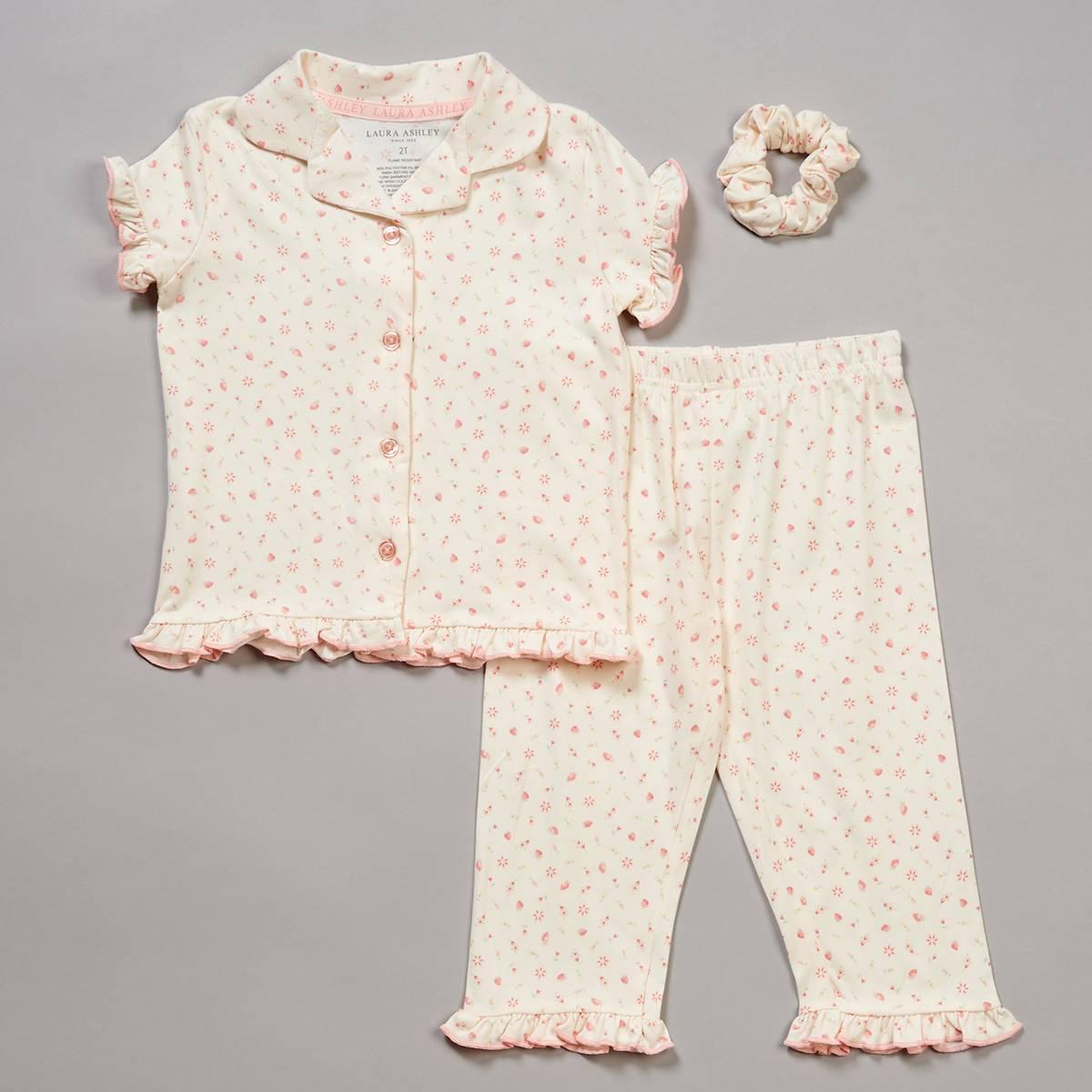 Click here for Toddler Girl Laura Ashley(R) Floral Strawberry 3pc... prices