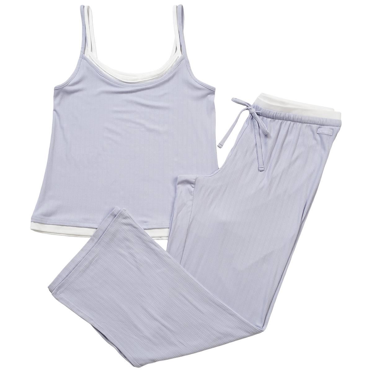 Click here for Womens Danskin Variegated Double Layer Cami & Pant... prices