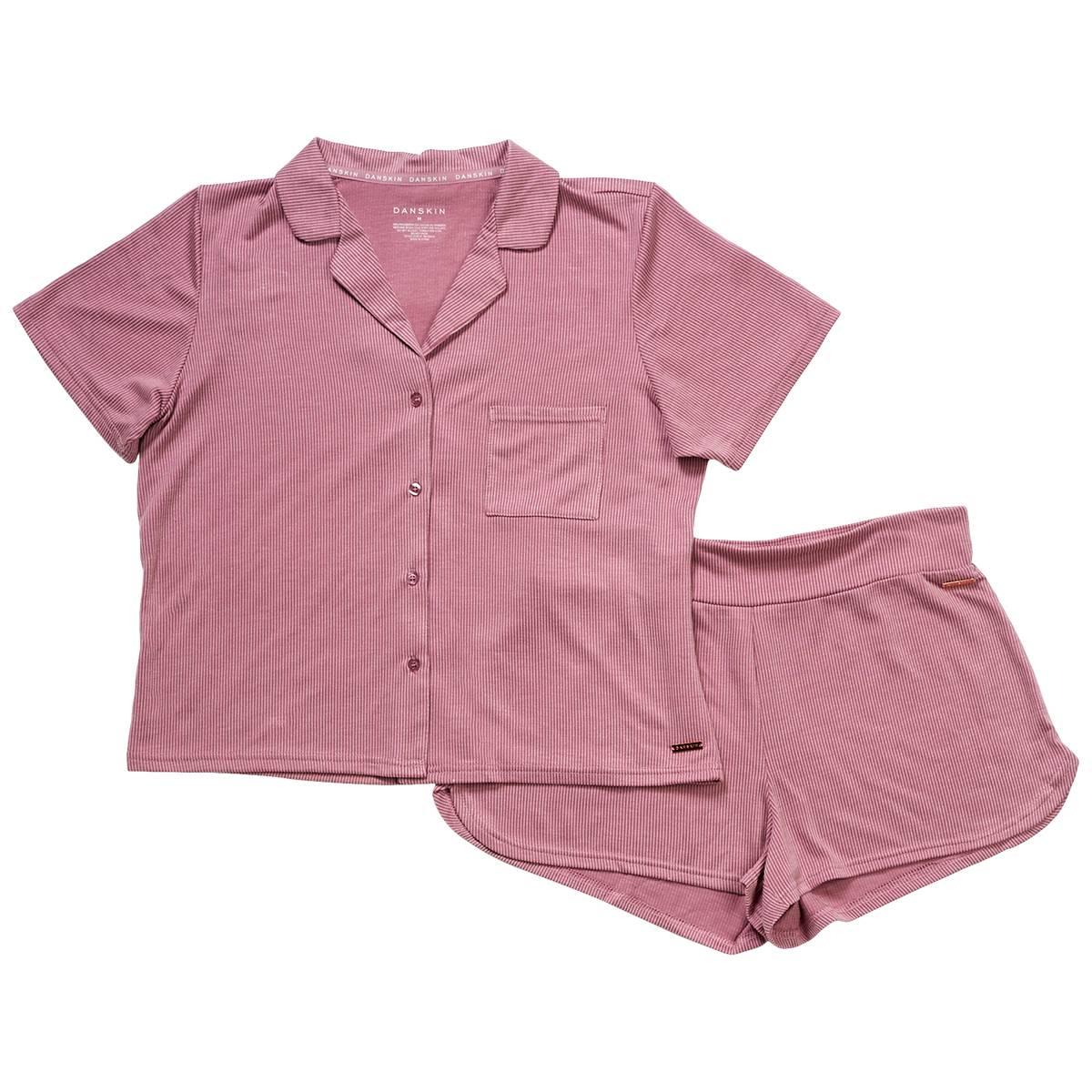 Click here for Womens Danskin Short Sleeve Two Toned Shorts Pajam... prices