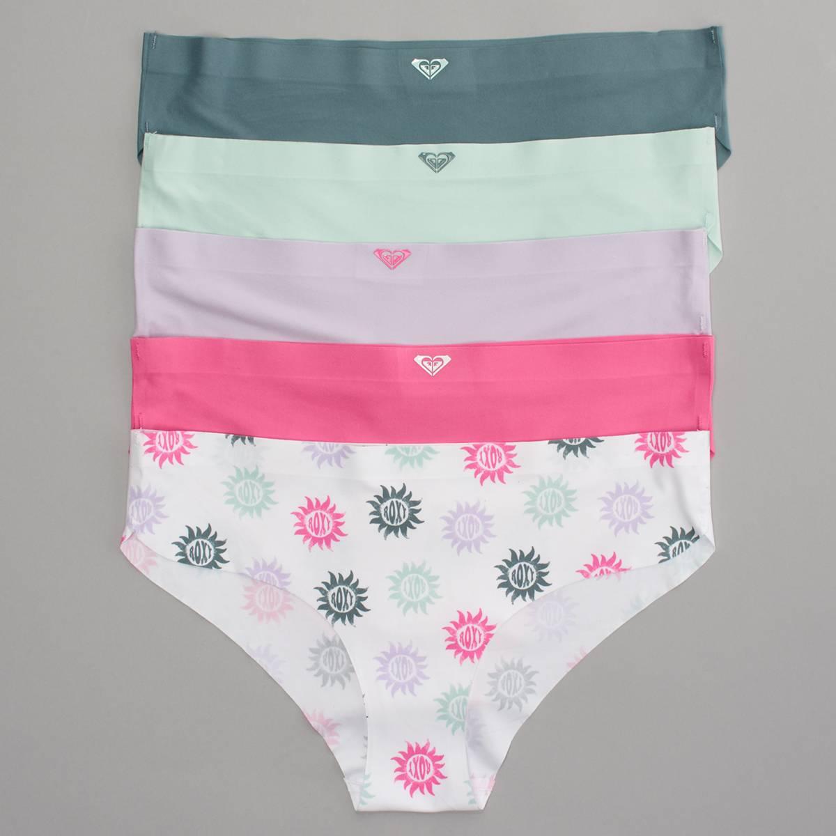 Click here for Womens Roxy 5pk. Micro Dolphin Edge Hipster Pantie... prices