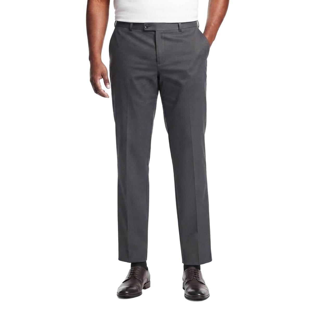 Click here for Mens Big & Tall Savile Row Pants - Grey prices