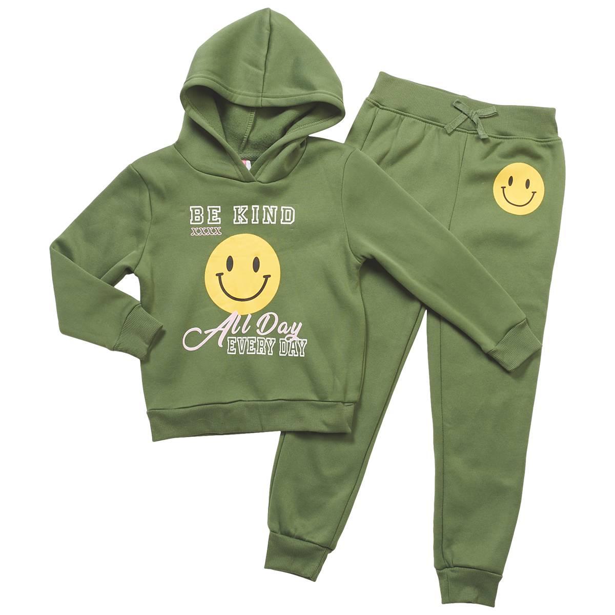 Click here for Girls (4-6x) Dream Star Be Kind Smiley Face Hoodie... prices
