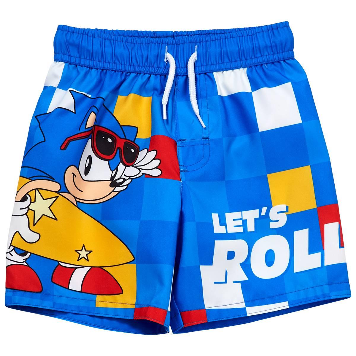 Click here for Boys (4-7) Sonic(tm) The Hedgehog Swim Trunks prices