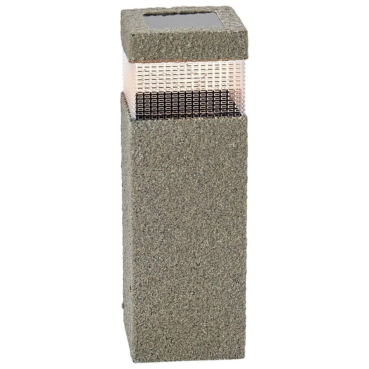Click here for iZoom Faux Concrete Bollard Solar Light prices