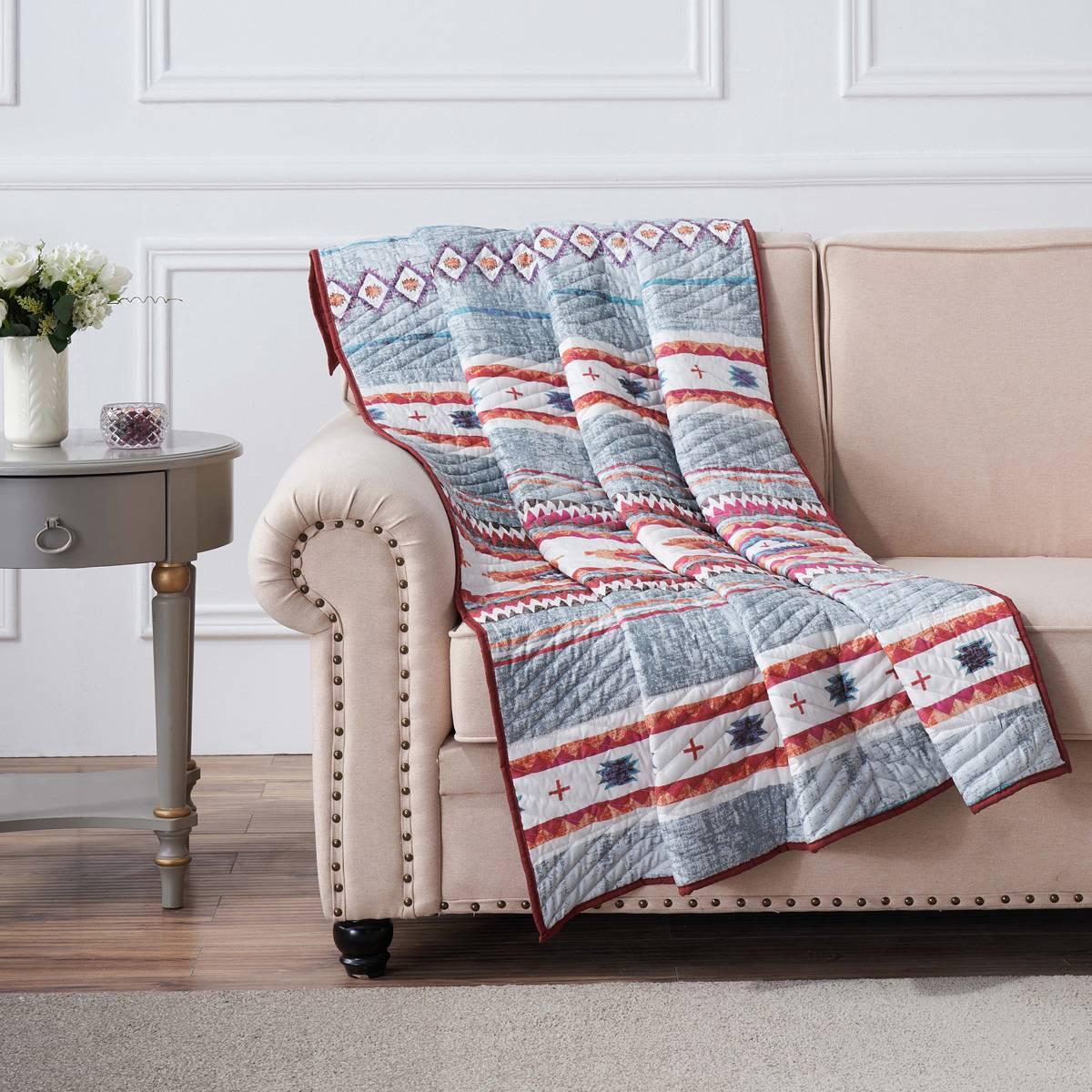 Click here for Greenland Home Fashions(tm) Kiva Boho Reversible Q... prices