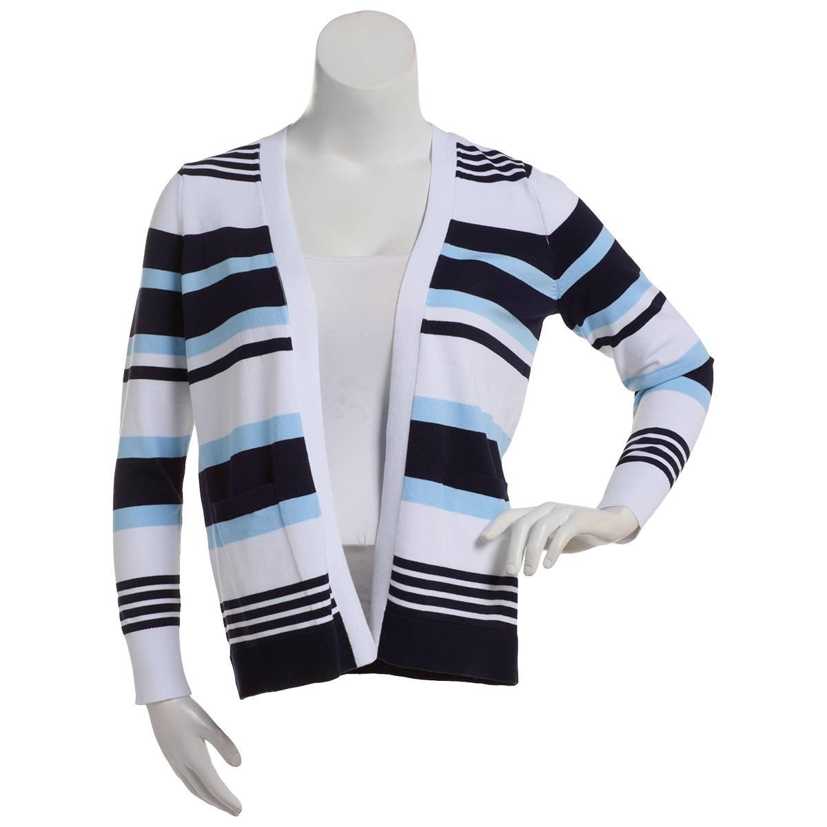 Click here for Womens Verve Ami Long Sleeve Variegated Stripe Car... prices
