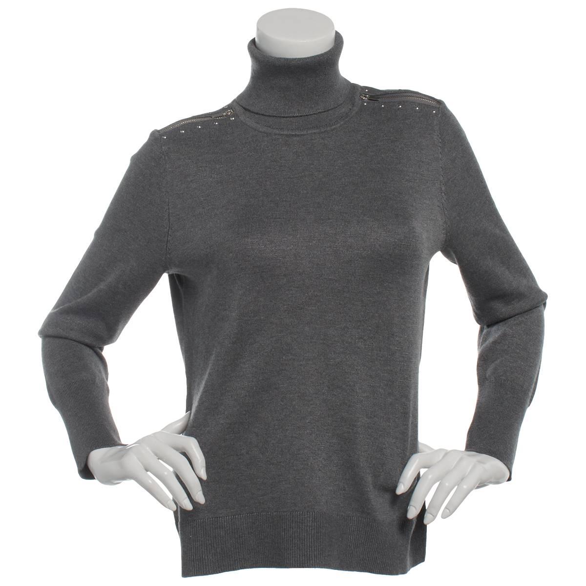 Click here for Womens Retrology Pull Over Zipper Shoulder Turtlen... prices
