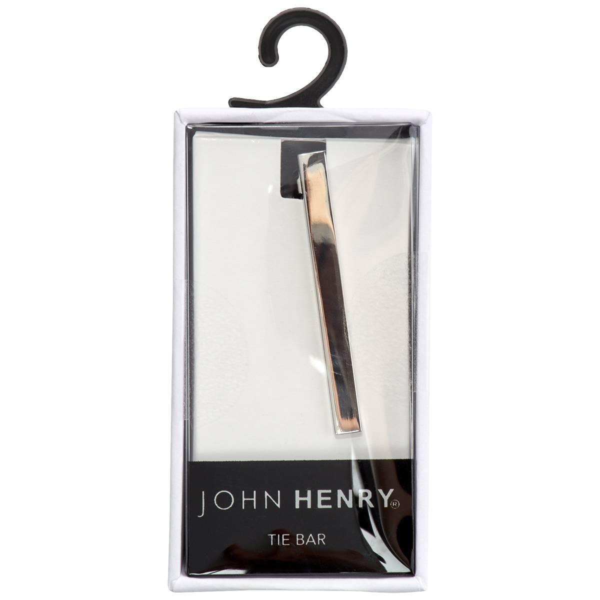 Click here for Mens John Henry(R) Solid Tie Bar prices