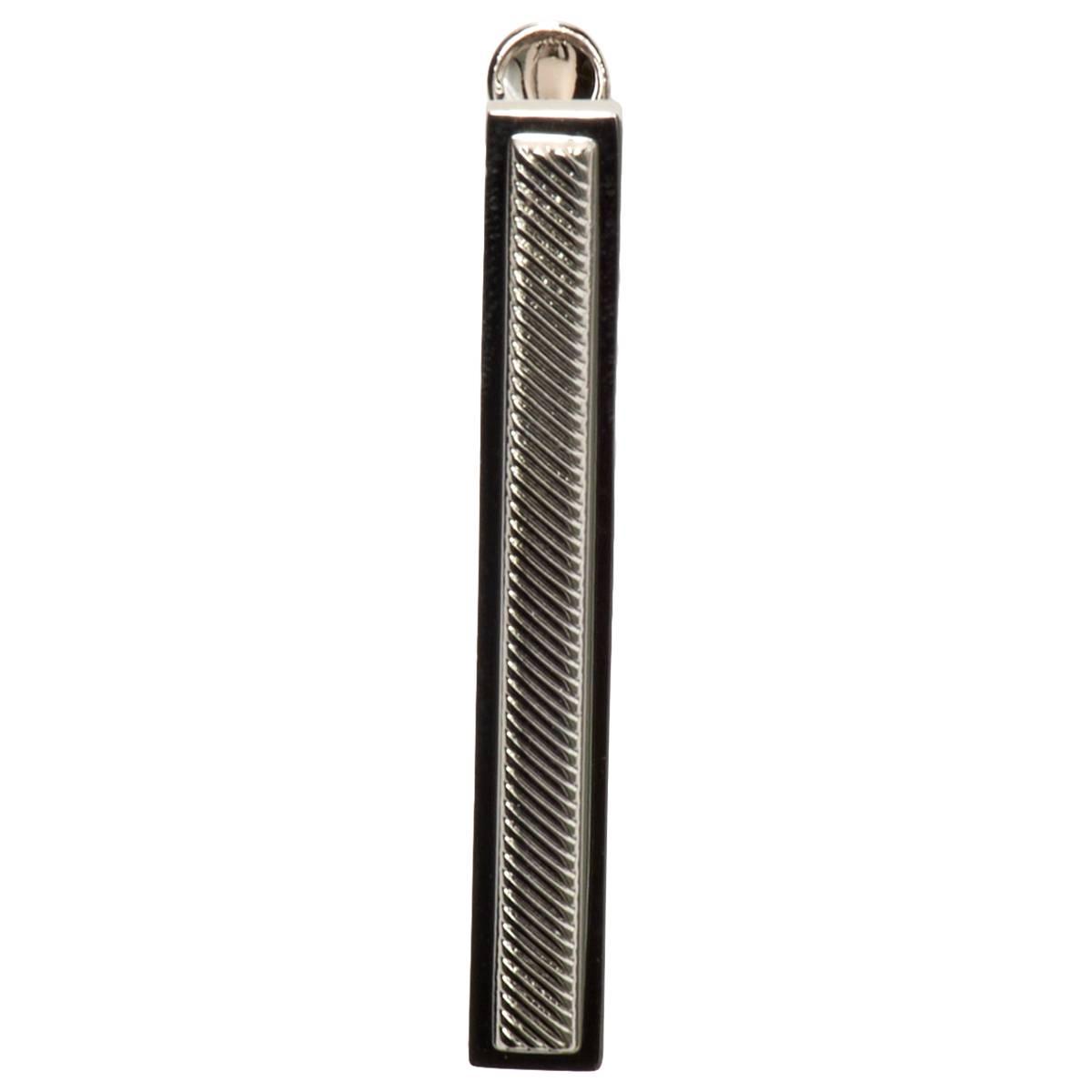 Click here for Mens John Henry Framed Ribbed Face Tie Bar prices
