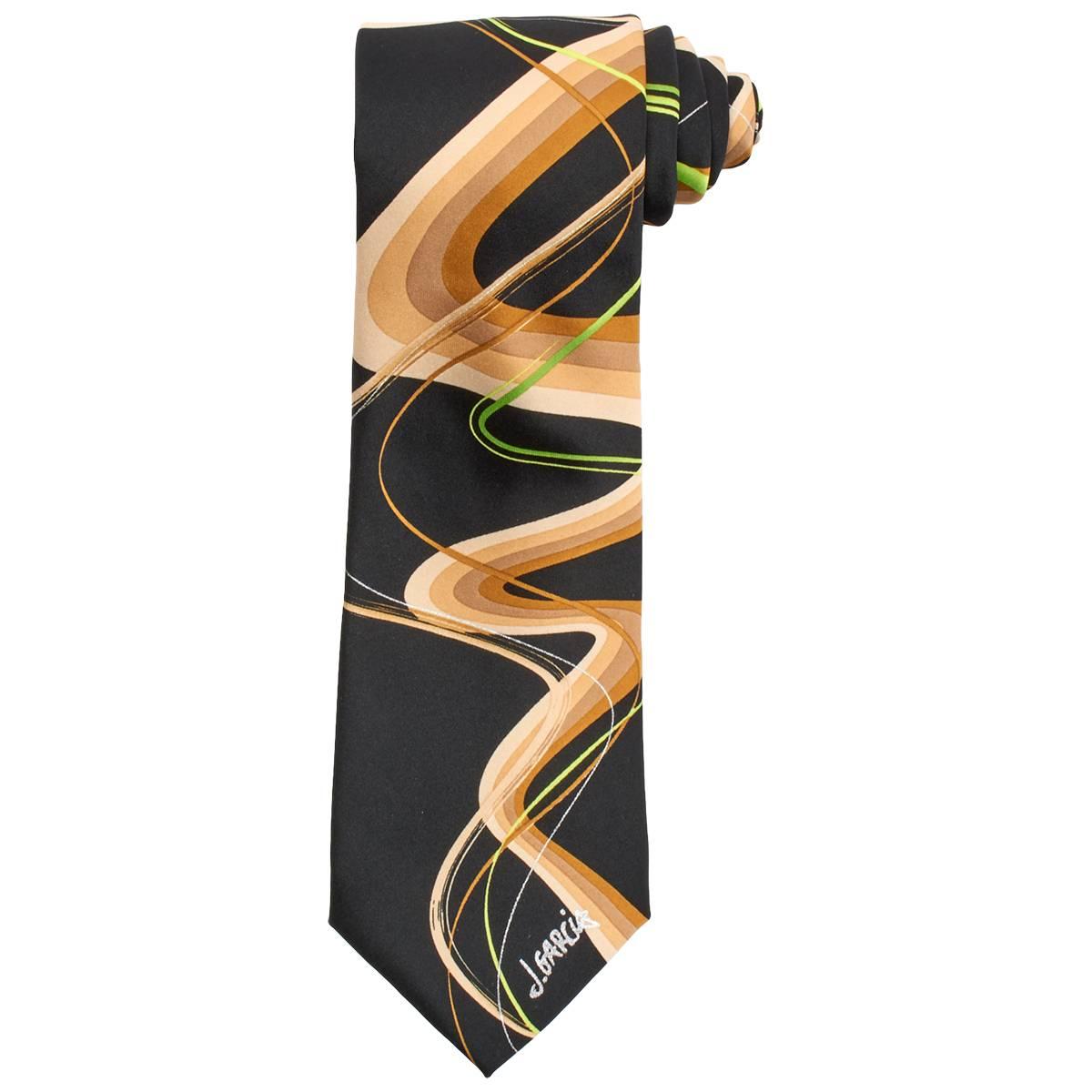 Click here for Mens Garcia Happy Birthday Tie - Taupe prices
