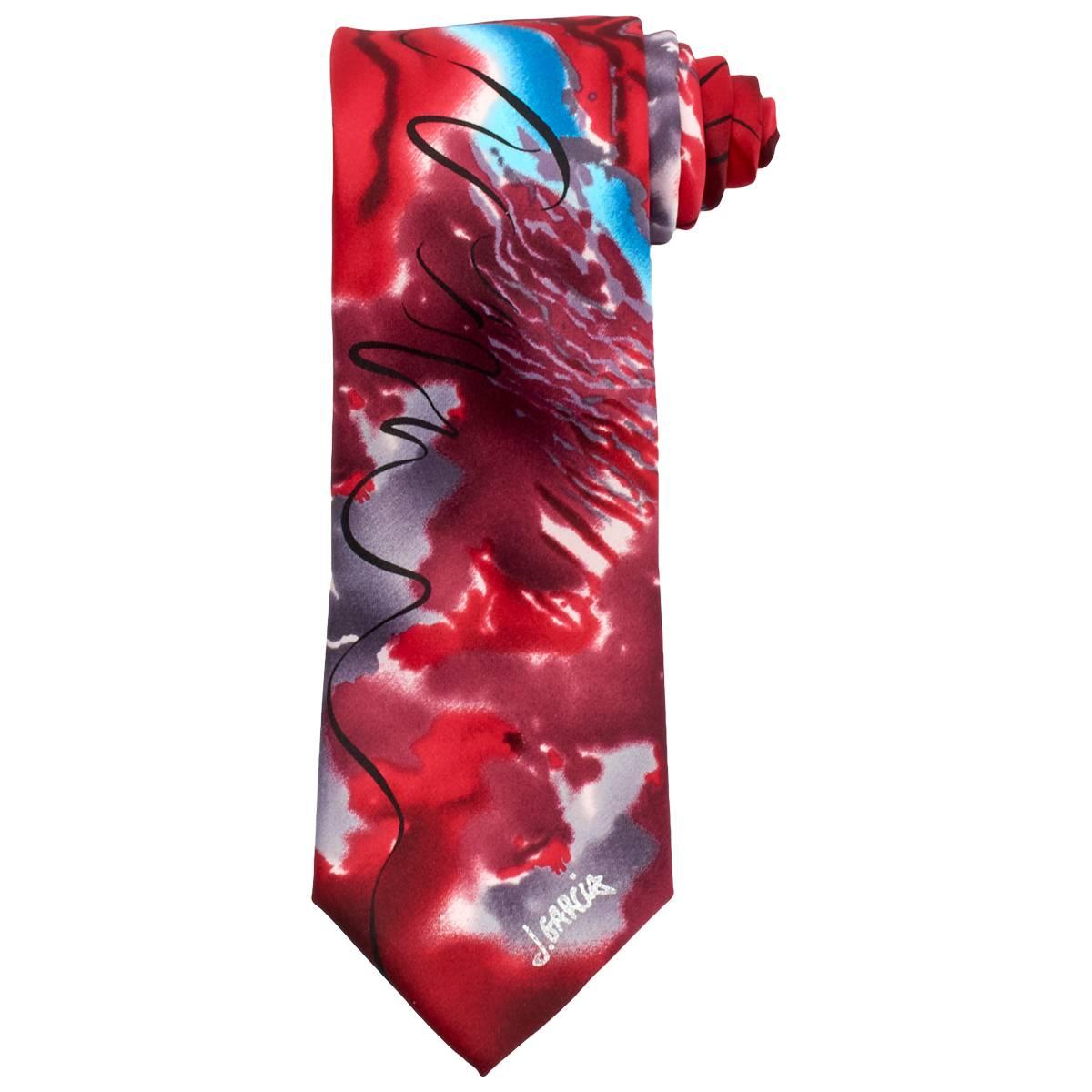 Click here for Mens Jerry Garcia Poet Absorbs The War Tie prices