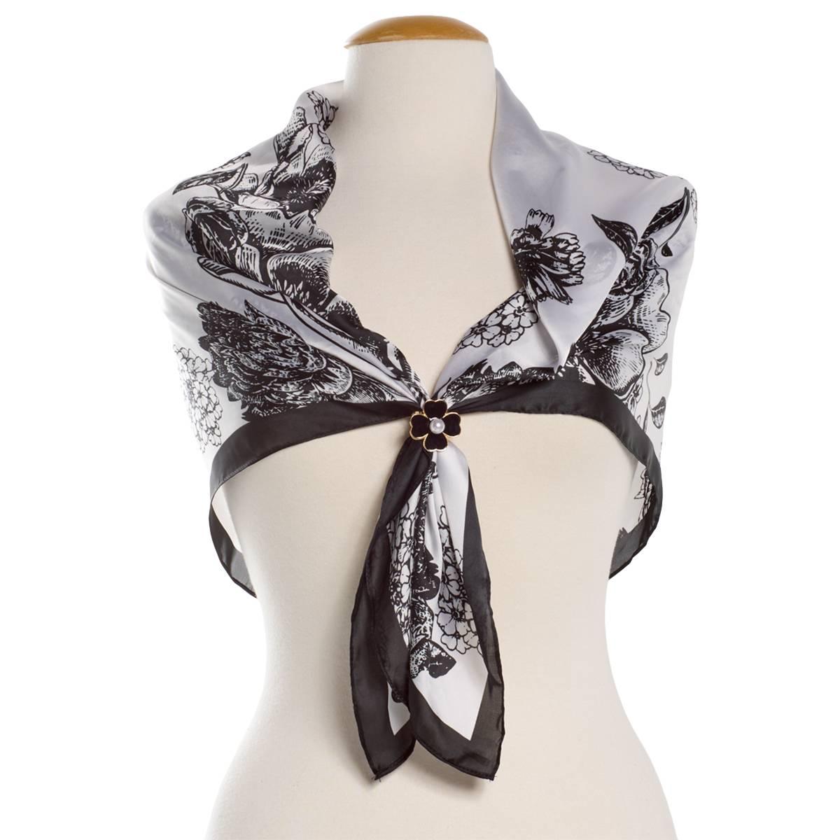 Click here for Womens Jessica McClintock Black And White Floral S... prices