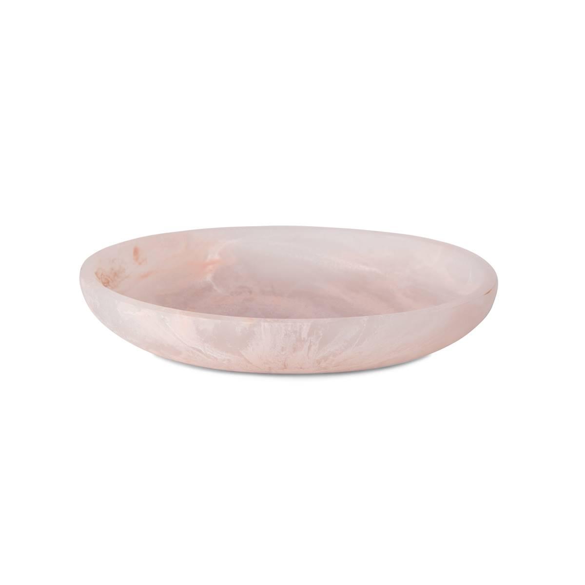 Cassadecor Rose Resin Soap Dish - Pale Pink