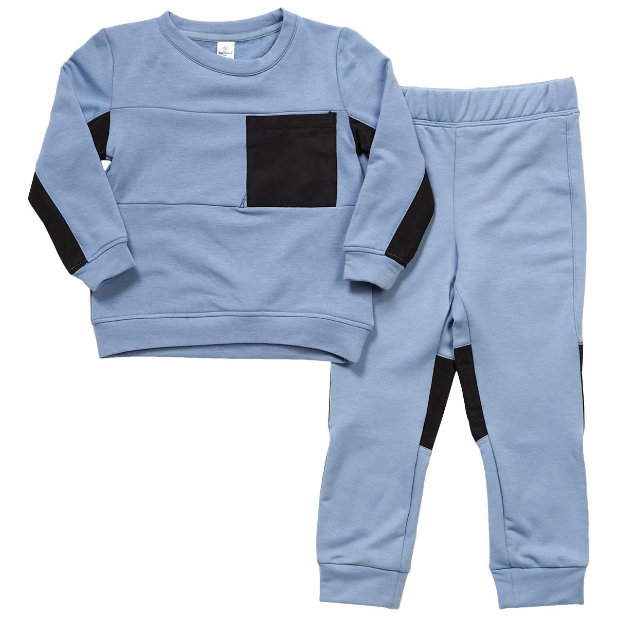 Click here for Toddler Boy 90 Degree(R) by Reflex Paneled Sweatsh... prices