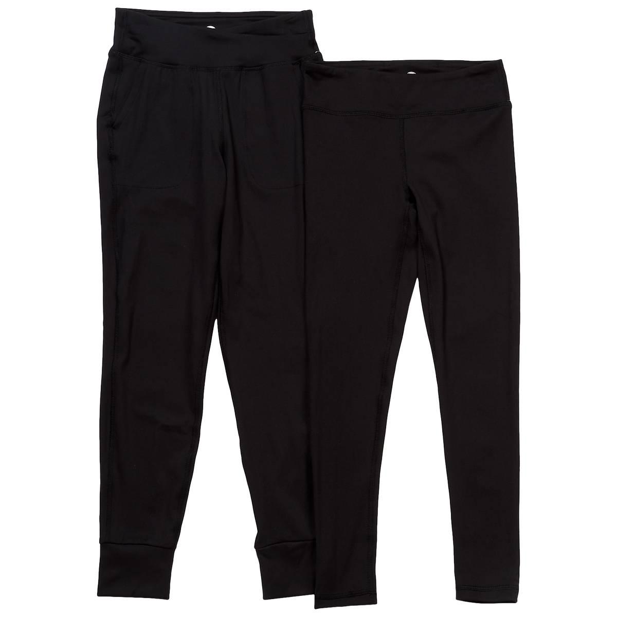 Click here for Girls (7-12) Yogalicious(R) 2pk. Lux Crossover Jog... prices