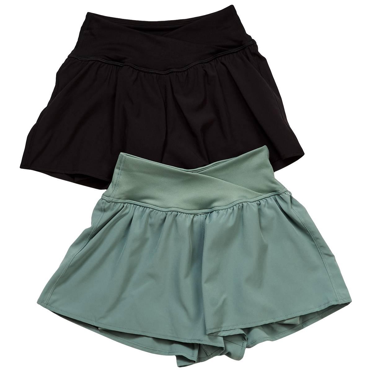 Click here for Girls (7-14) Yogalicious(R) 2pk. Crossover Hybrid... prices