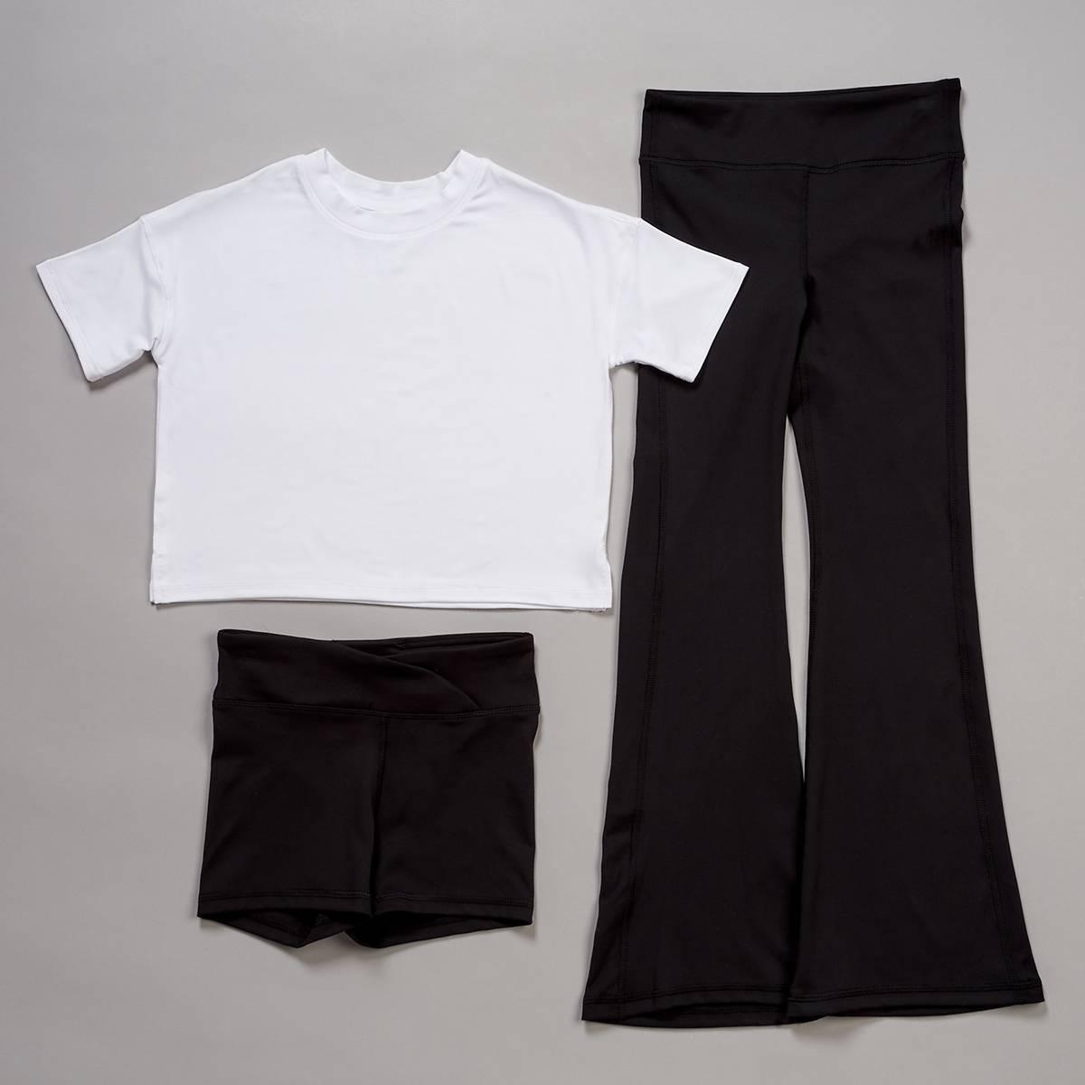 Click here for Girls (7-12) 90 Degree(R) by Reflex Tee/Shorts/Fla... prices