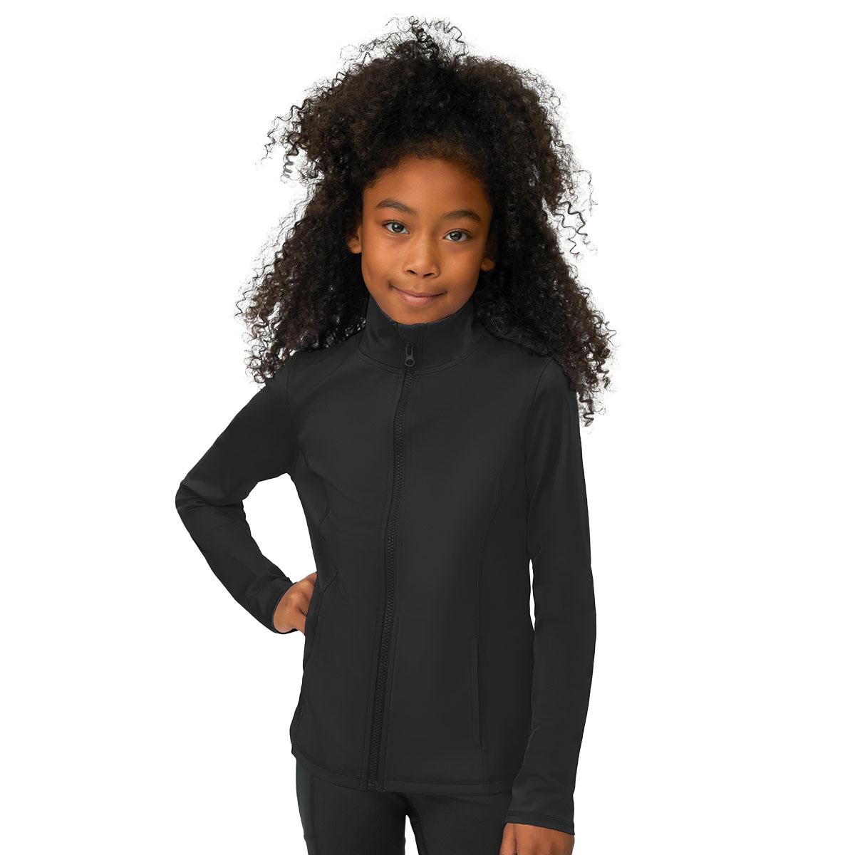 Click here for Girls (7-12) 90 Degree(R) by Reflex Solid Mock Nec... prices