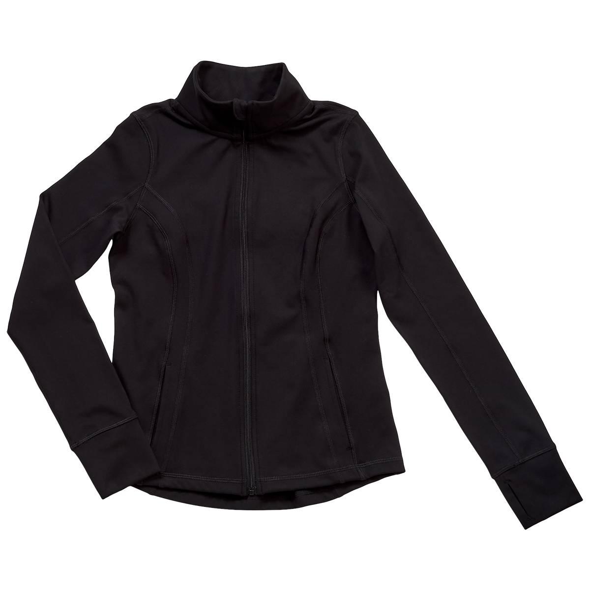 Click here for Girls (7-14) Yogalicious(R) Full Zip Lux Essential... prices