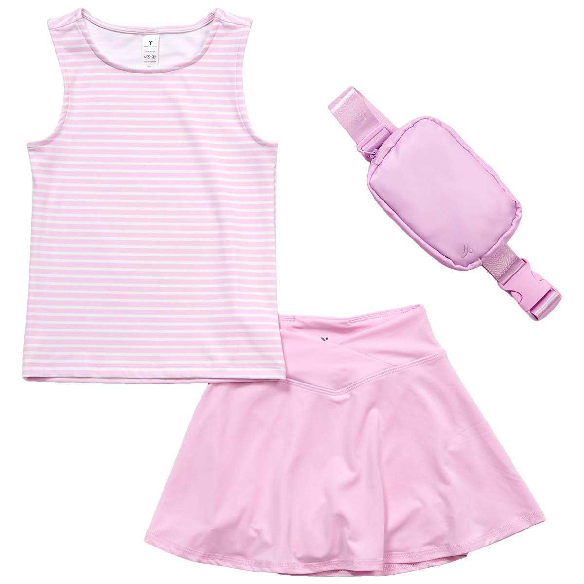 Click here for Girls (7-14) Yogalicious(R) 3pc. Sleeveless Stripe... prices