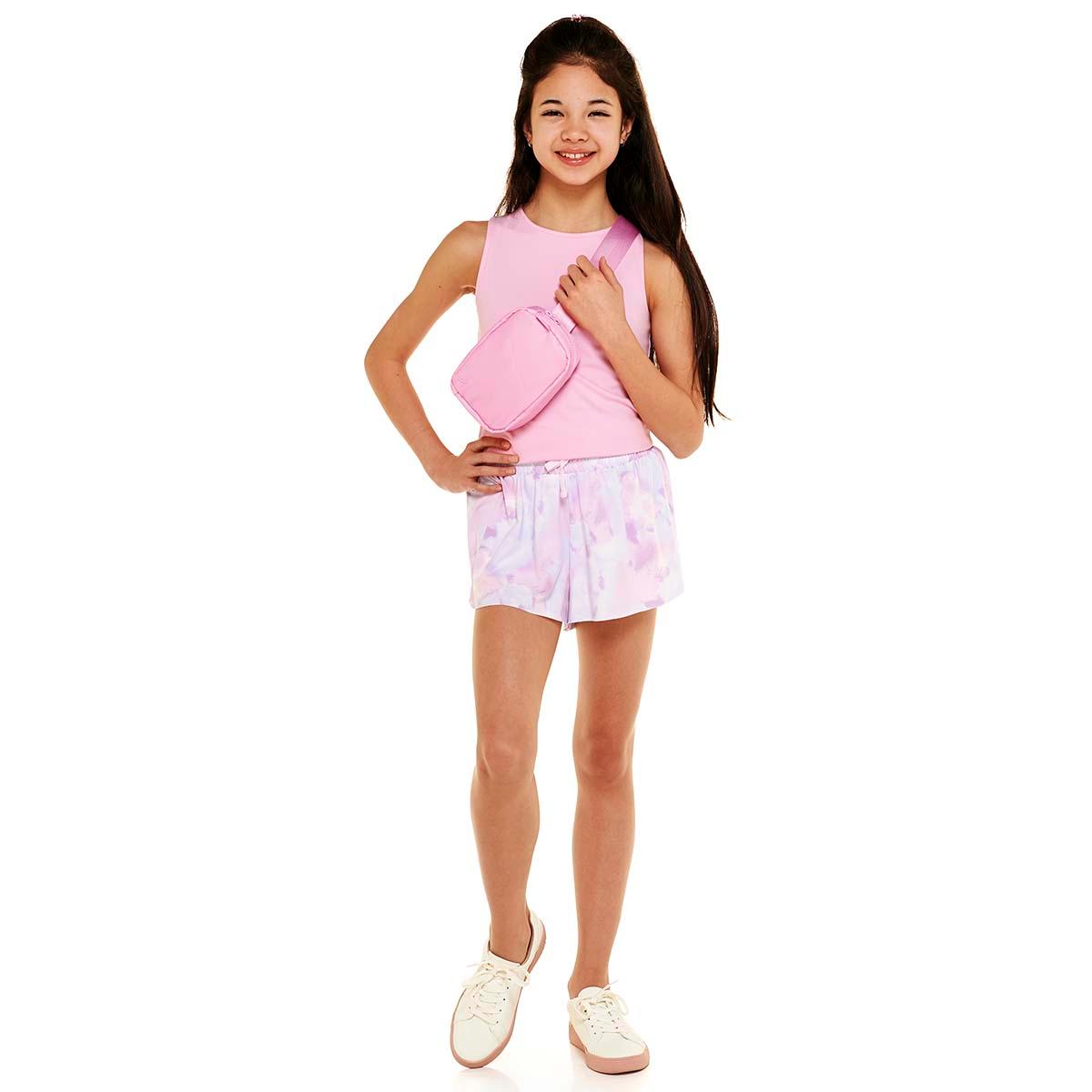 Click here for Girls (7-14) Yogalicious(R) Tank w/ Tie Dye Shorts... prices