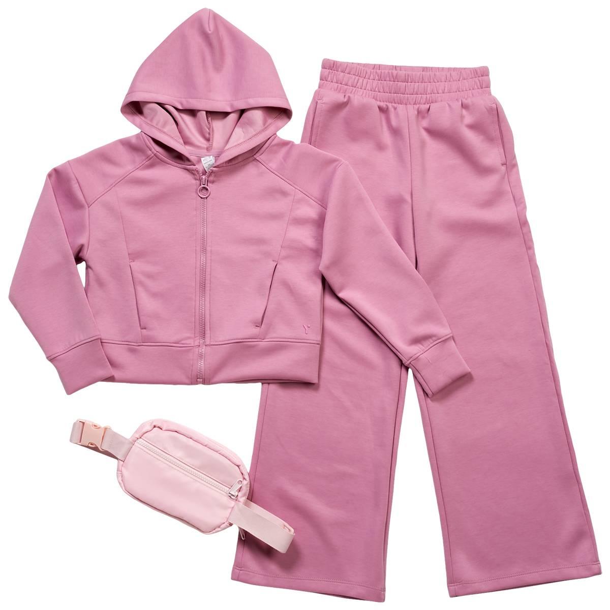 Click here for Girls (7-14) Yogalicious(R) 3pc. Jacket & Wide Leg... prices