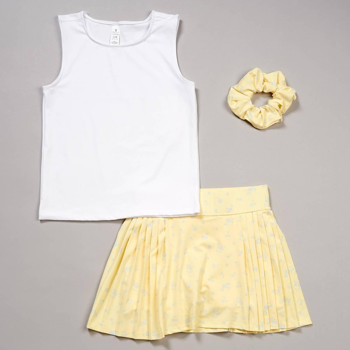 Click here for Girls (7-14) Yogalicious(R) Solid Tank Top & Daffo... prices