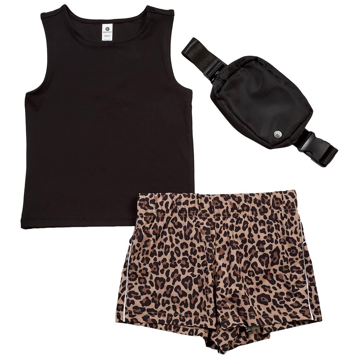 Click here for Girls (7-14) 90 Degree(R) by Reflex Tank w/ Leopar... prices