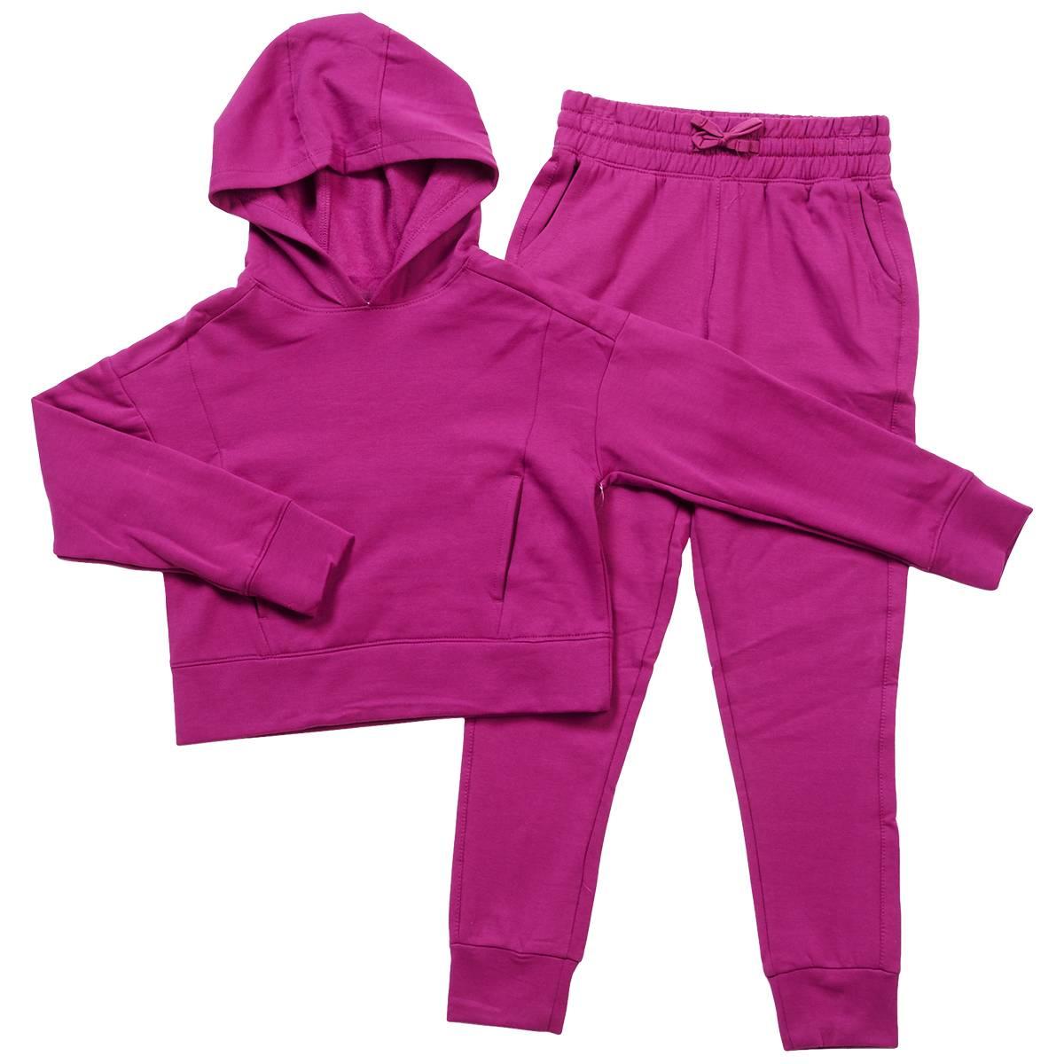 Click here for Girls (7-12) 90 Degree(R) by Reflex Solid Hoodie w... prices