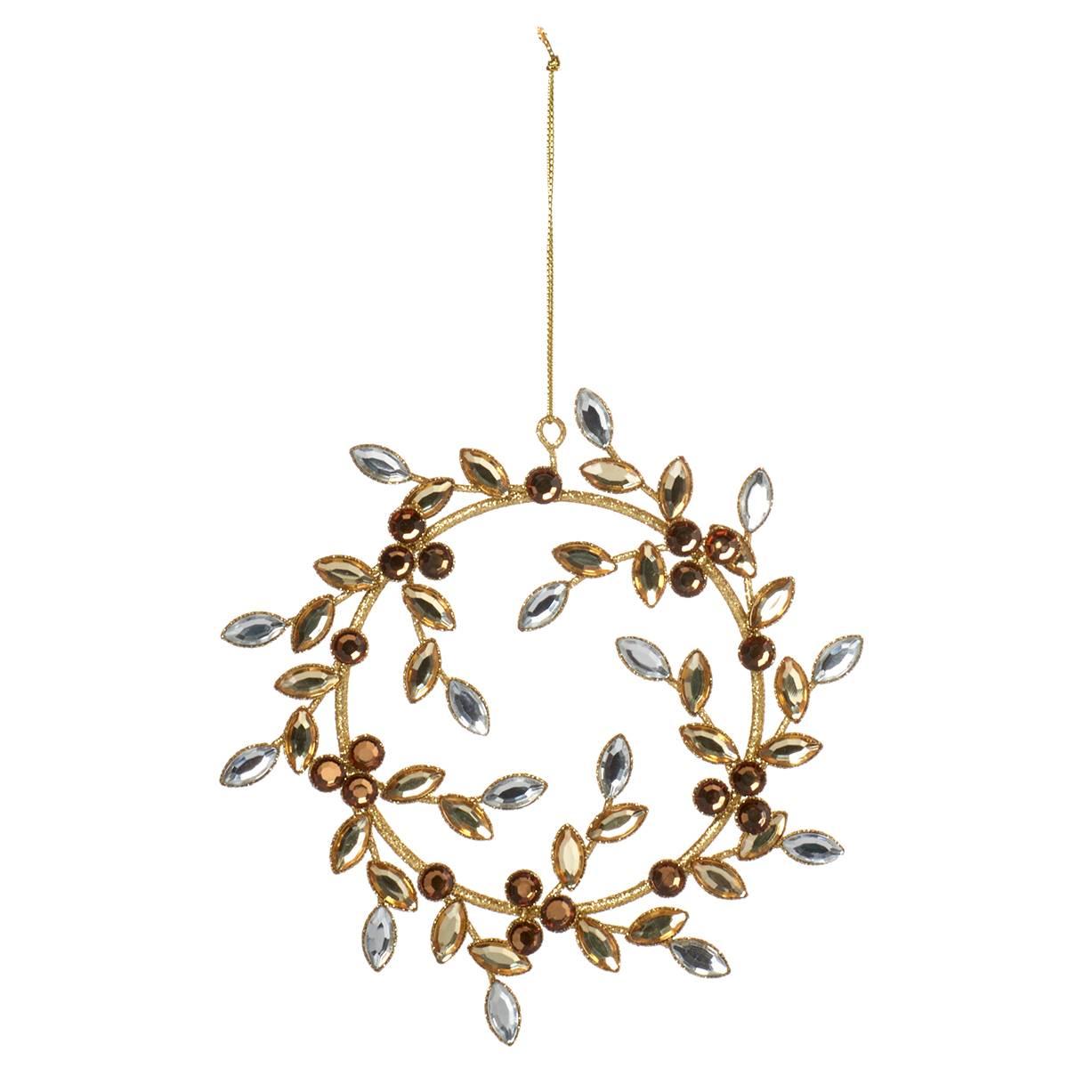Click here for Jeweled Holiday Wreath Ornament prices