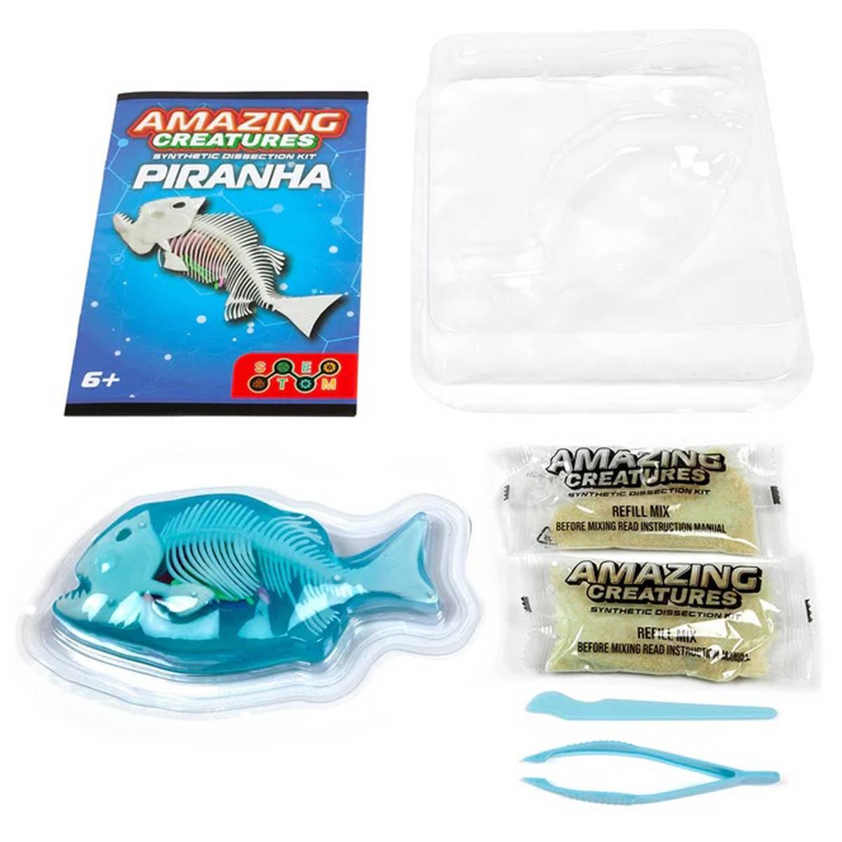 Click here for World Tech Toys Amazing Creatures Piranha Dissecti... prices