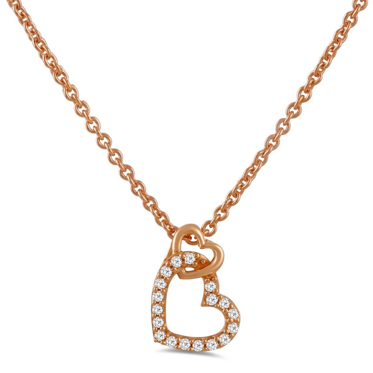 Click here for Nova Star(R) Rose Gold Lab Grown Diamond Heart Pen... prices