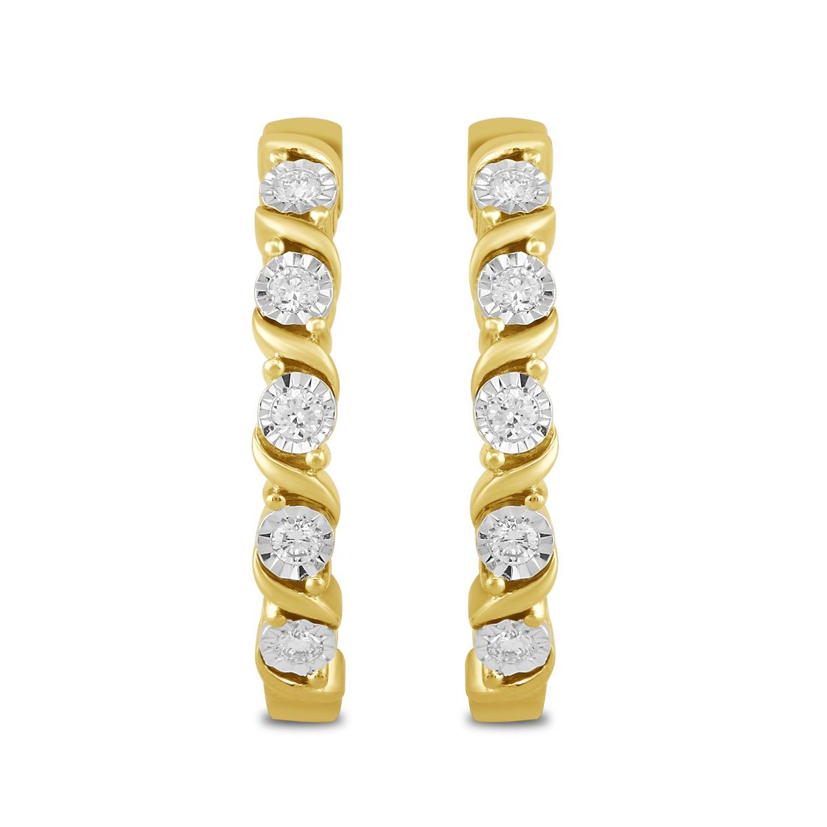 Click here for Nova Star(R) Gold over Sterling Silver Lab Diamond... prices