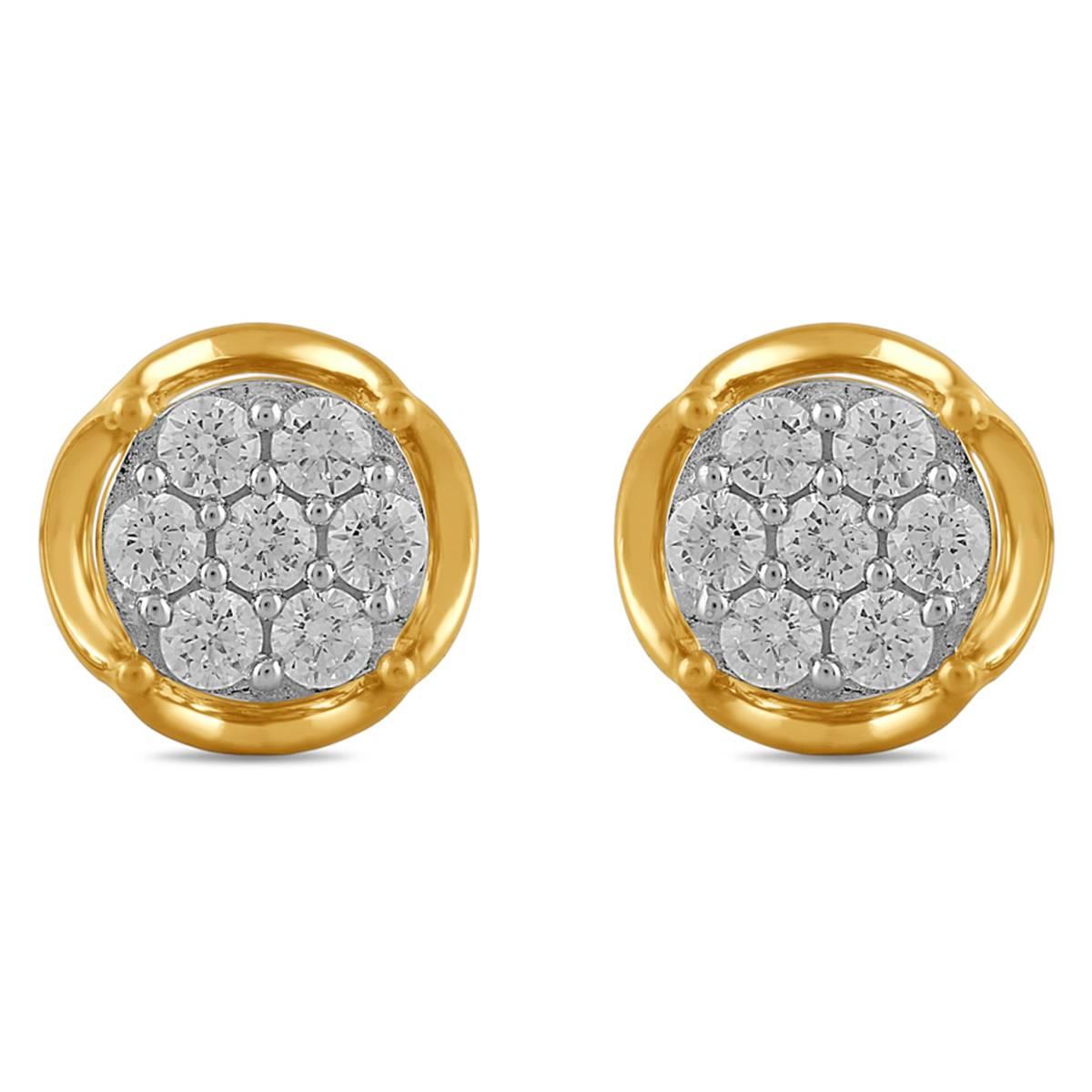 Click here for Nova Star(R) Gold over Sterling Silver Lab Grown D... prices