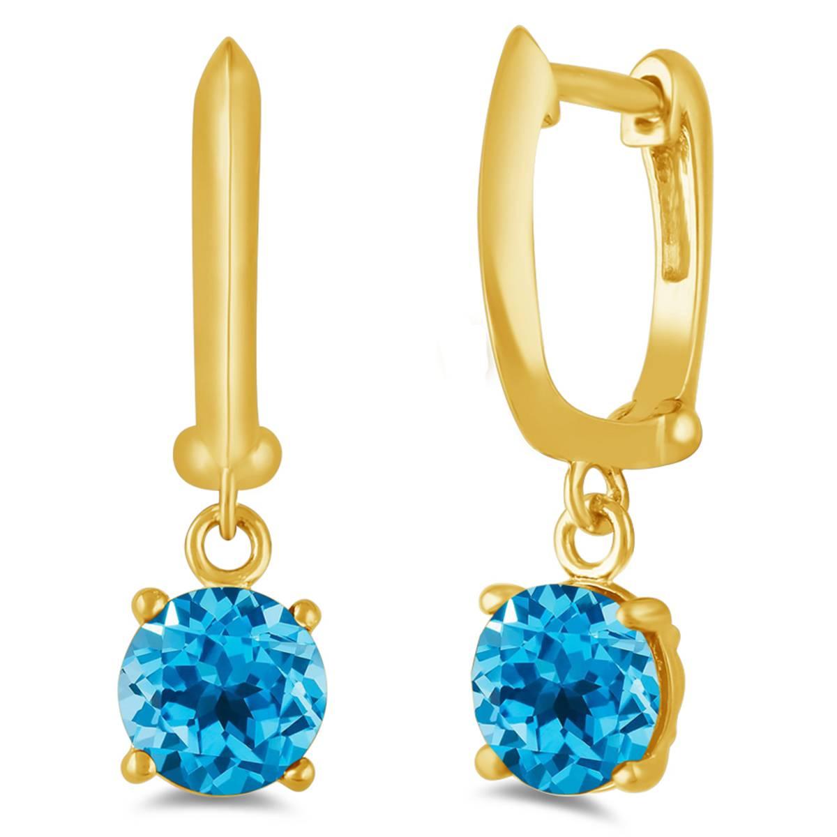 Click here for Gemstone Classics(tm) Gold over Silver Blue Sapphi... prices