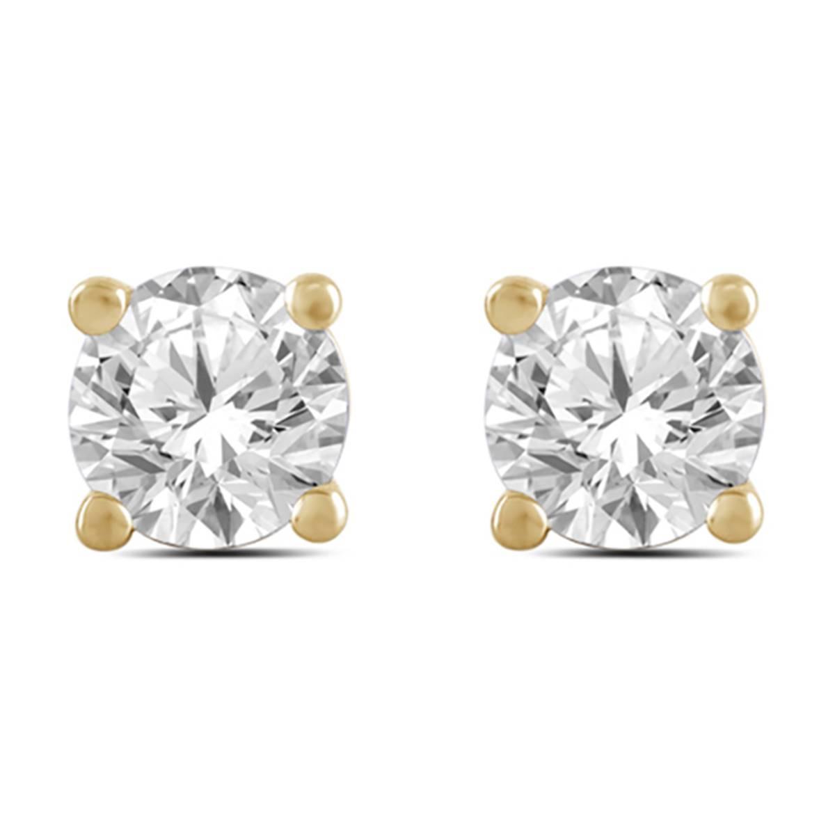 Click here for Nova Star(R) 1/3ctw. Yellow Gold Lab Grown Diamond... prices