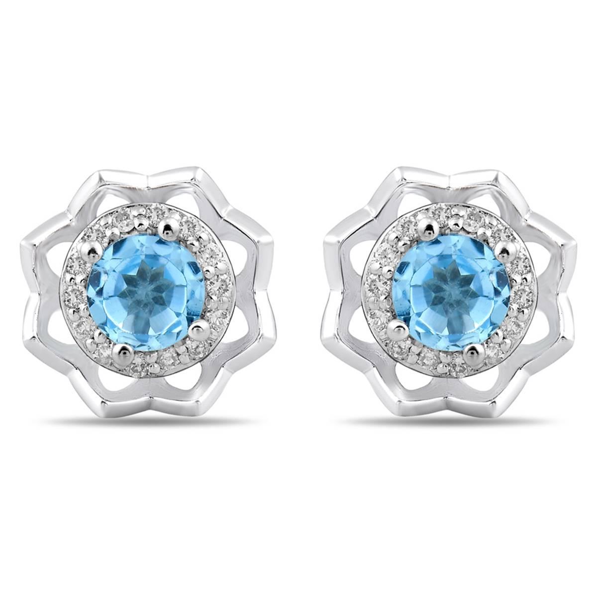 Click here for Enchanted by Disney Sterling Silver Jasmine Stud E... prices
