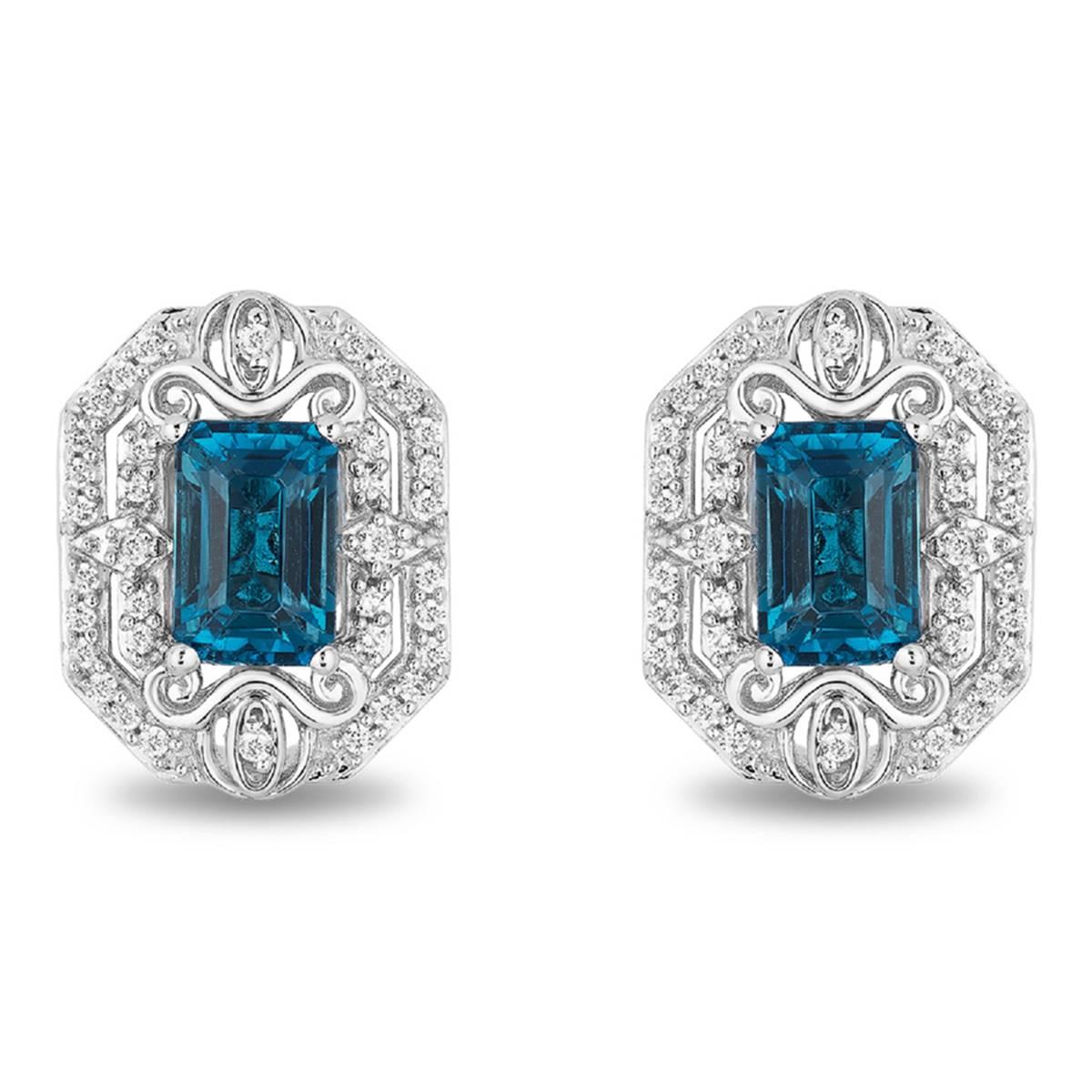 Click here for Enchanted by Disney London Blue Topaz Cinderella S... prices