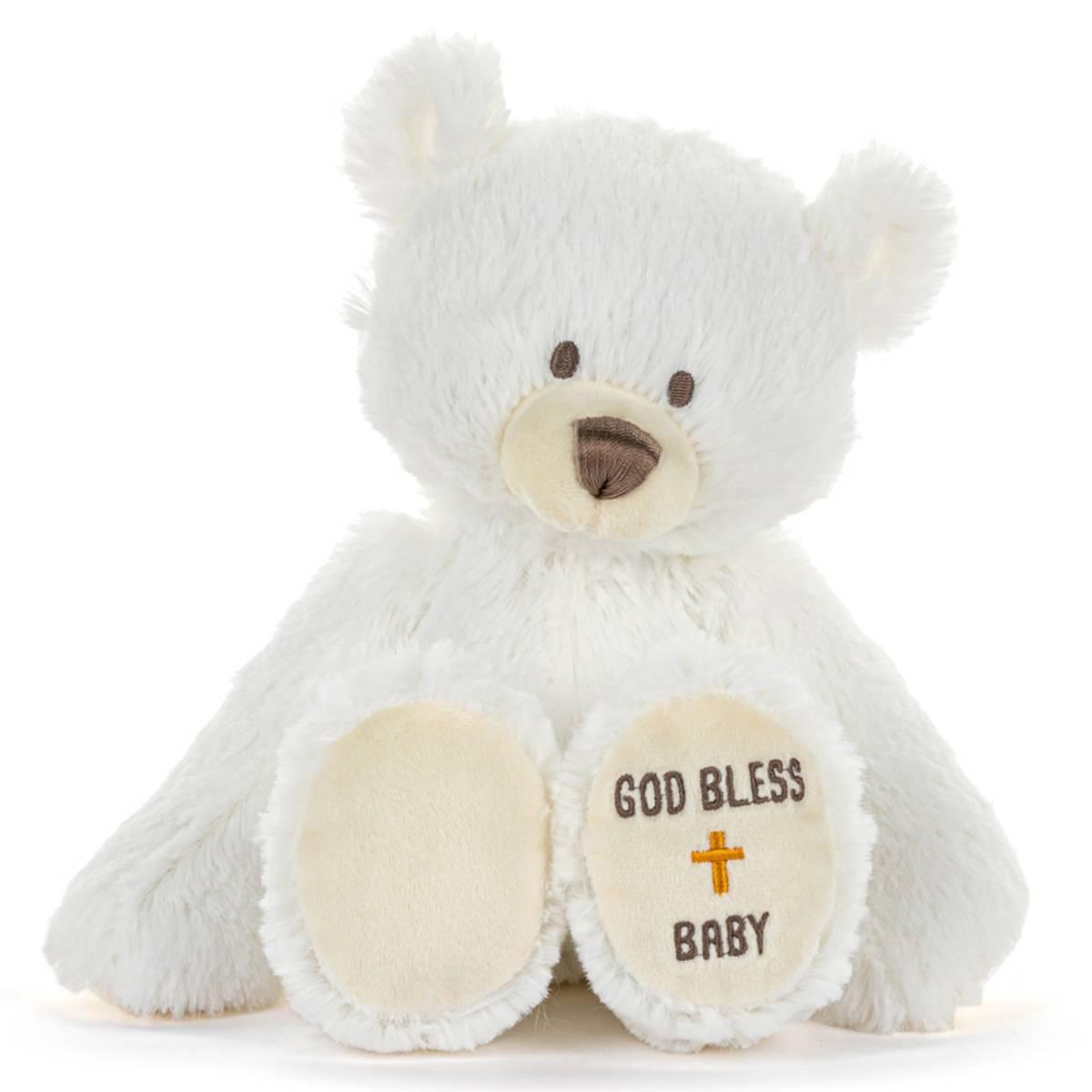 Click here for Baby Demdaco God Bless Baby Teddy Bear Plush prices