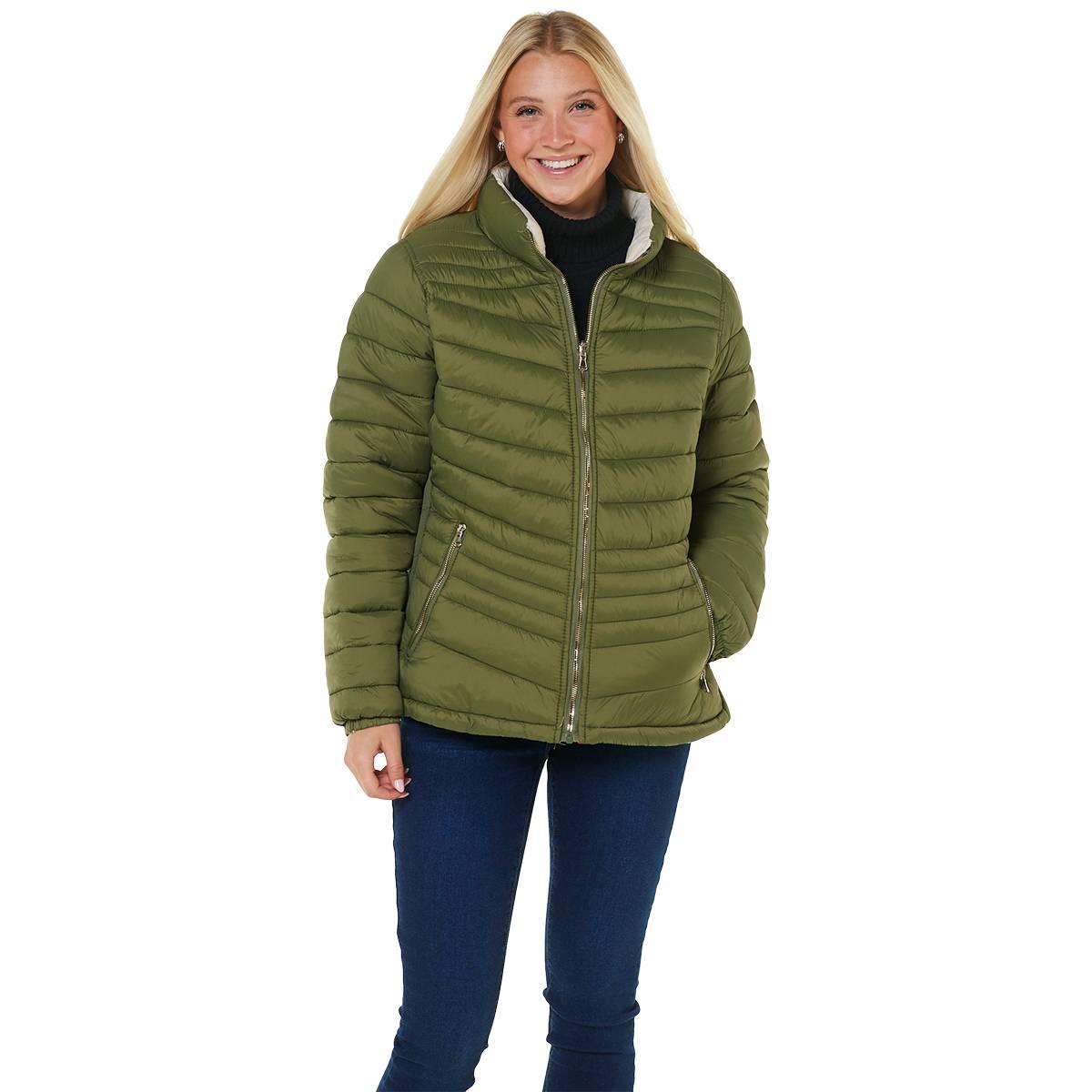 Click here for Juniors Plus Snobbish Parisian Solid Reversible Pu... prices