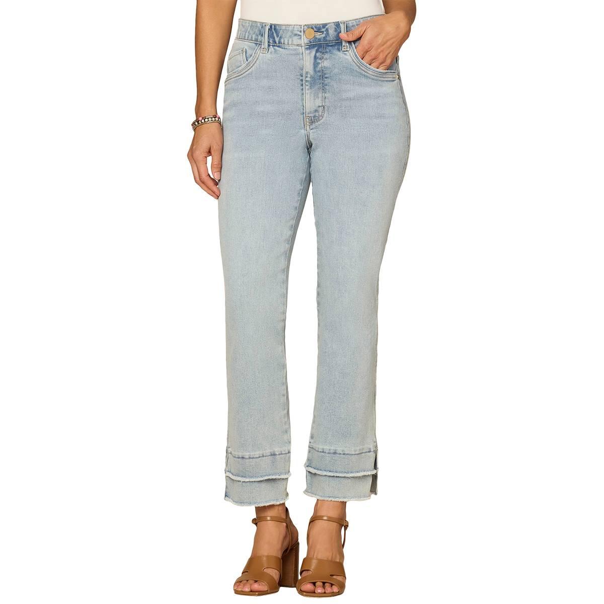 Click here for Womens Democracy Absolution(R) Kick Flare Fray Hem... prices