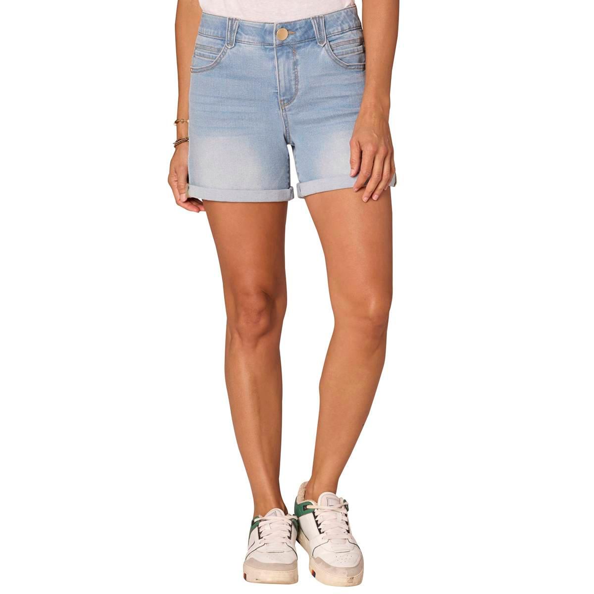 Click here for Womens Democracy Absolution(R) Mid-Rise Denim Shor... prices