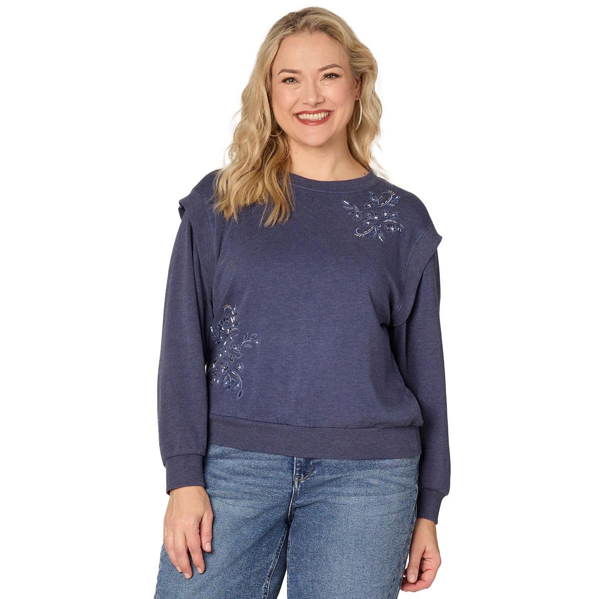 Click here for Plus Size Democracy Mixed Media Bead Embroidered S... prices